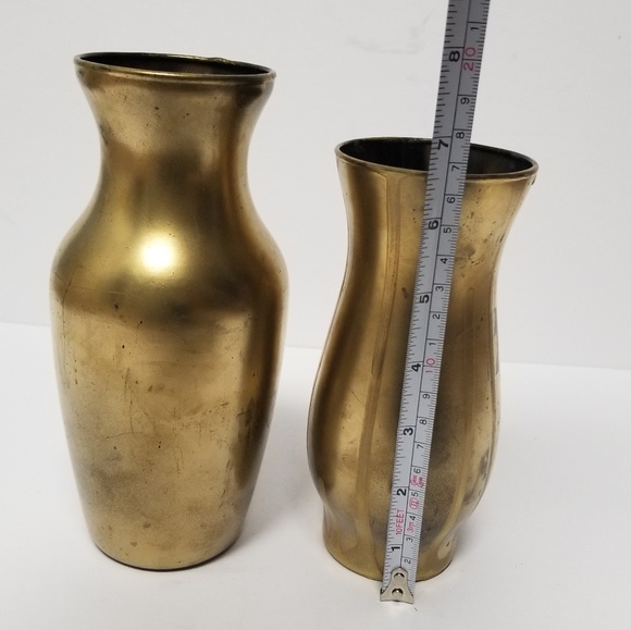 Accents | Gold Color Rustic Vase Set | Poshmark